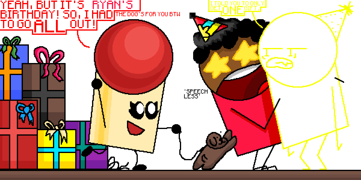 Pixilart - Spoiled Birthday Collab by mariodoge8563