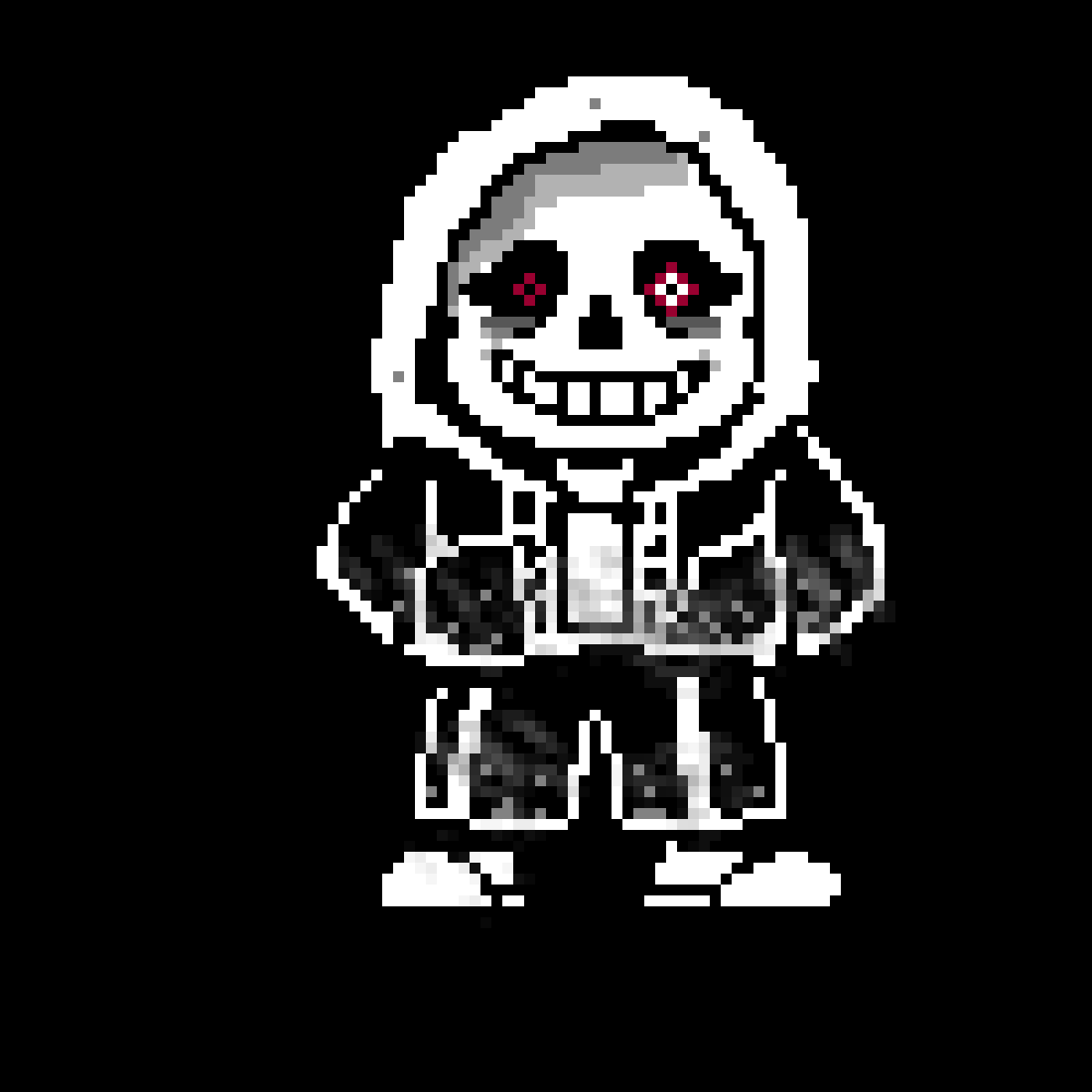 Pixilart - dusttale my version remastered (ruins) by arto-maker