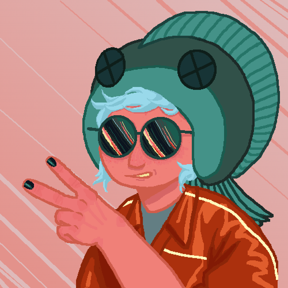 Pixilart - fish hat oc!! by MikeyDani