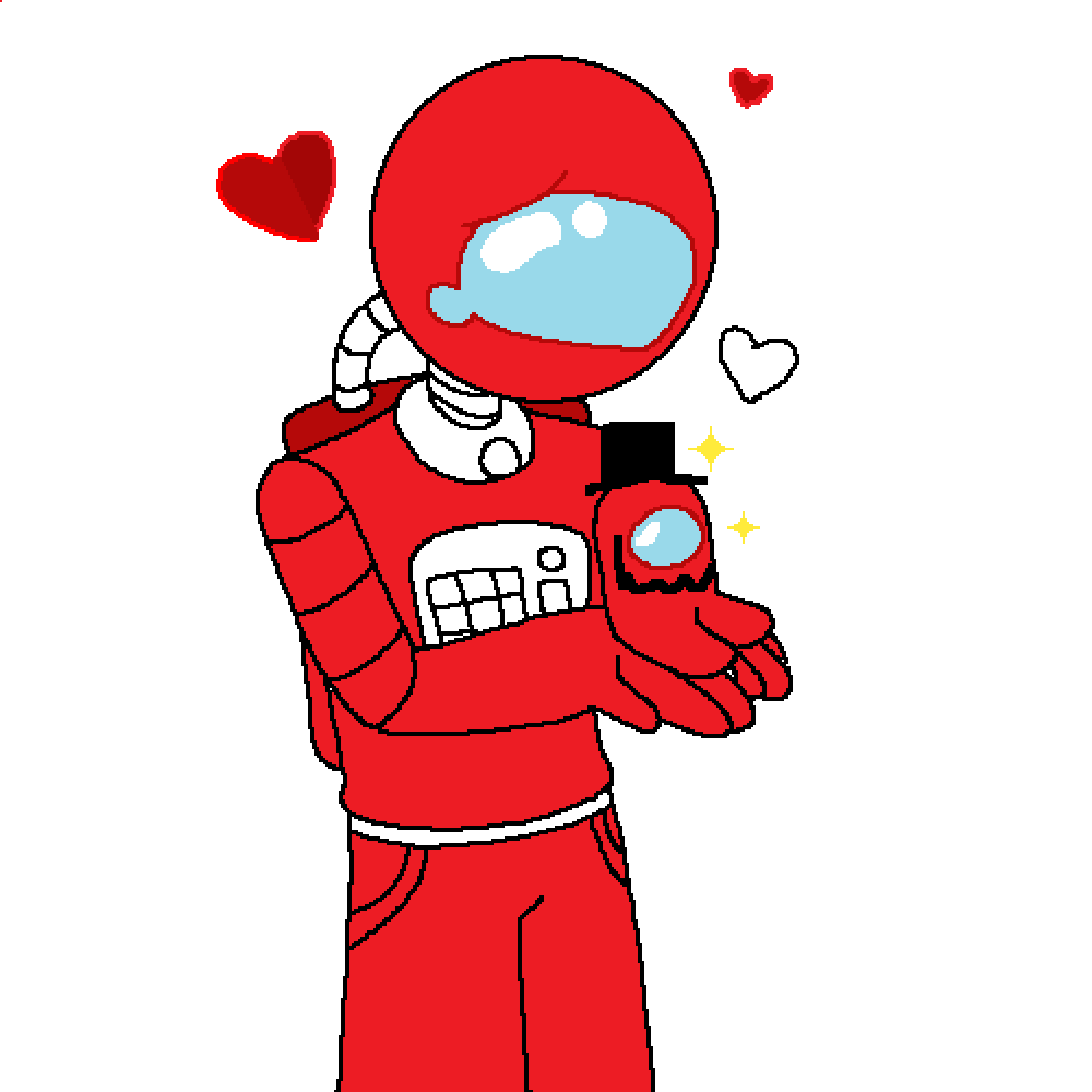 Pixilart - mini crewmate like by unkown-guy