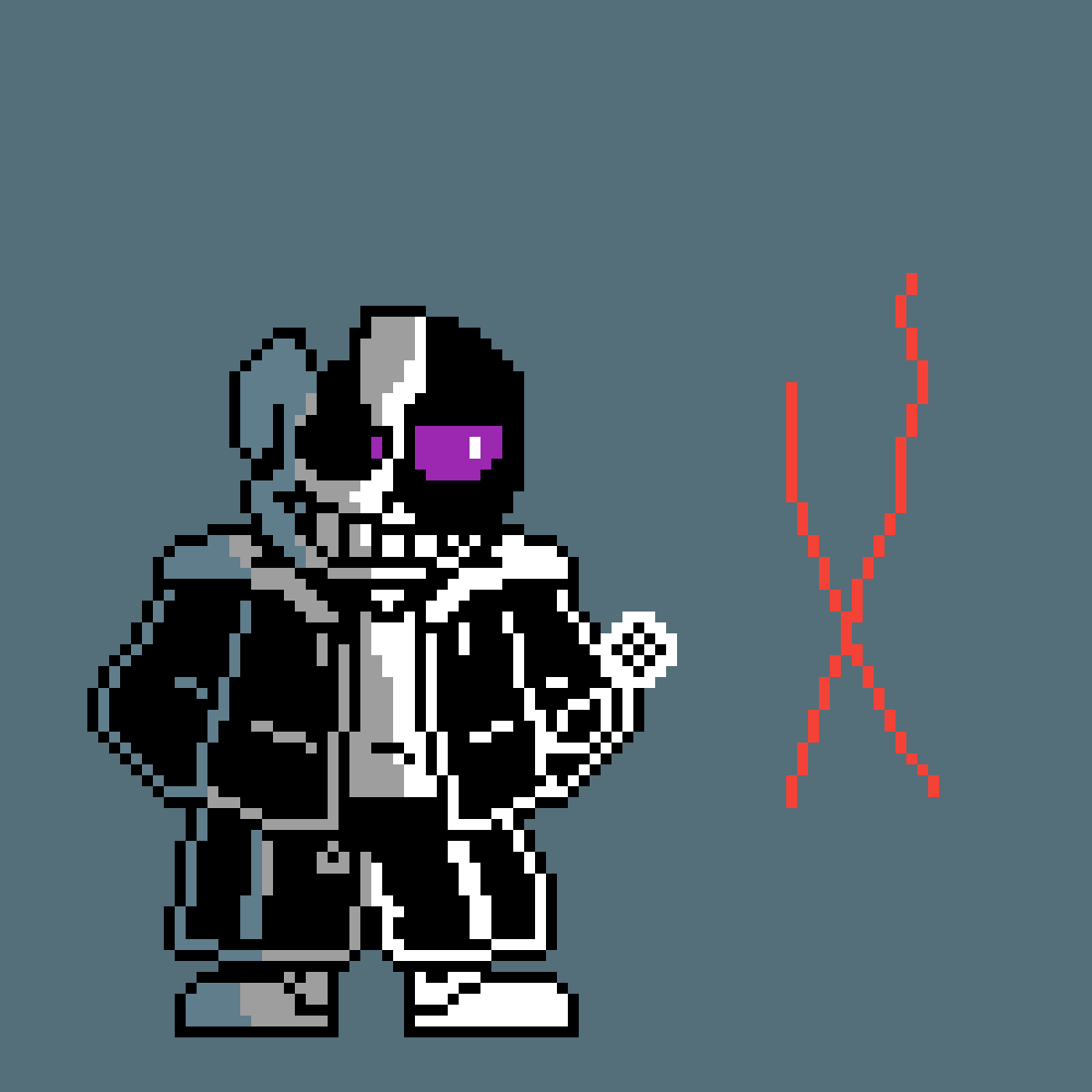 Pixilart - Fnf vs Ender by EnderuZ