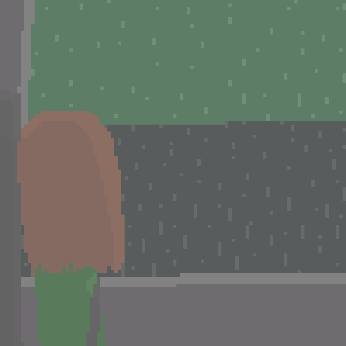 Pixilart - Rain on the Car Window by WoodedWildsMint