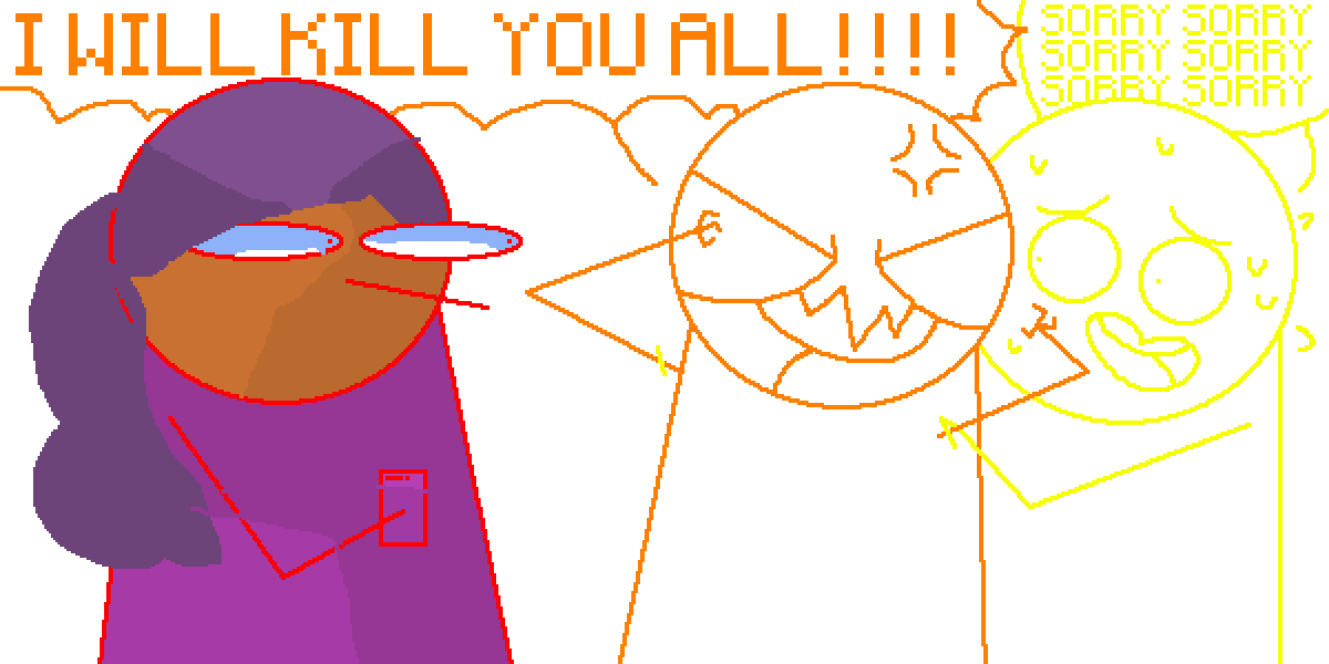 Pixilart - Angry Friend Base by cutiepie9