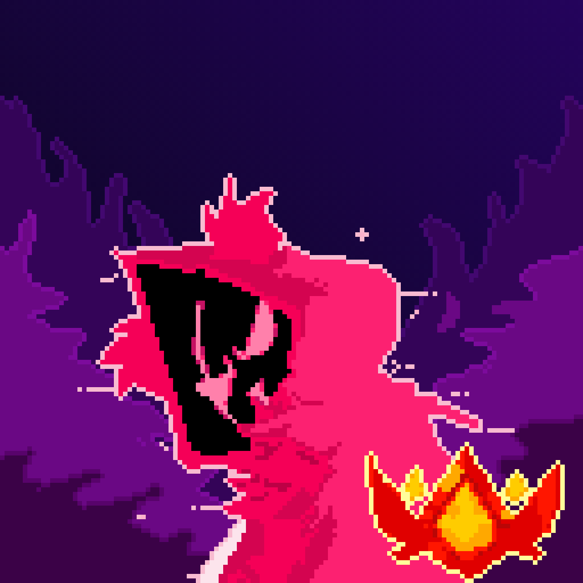 Pixilart - Raven Team Leader (Pink) by Leoselio2