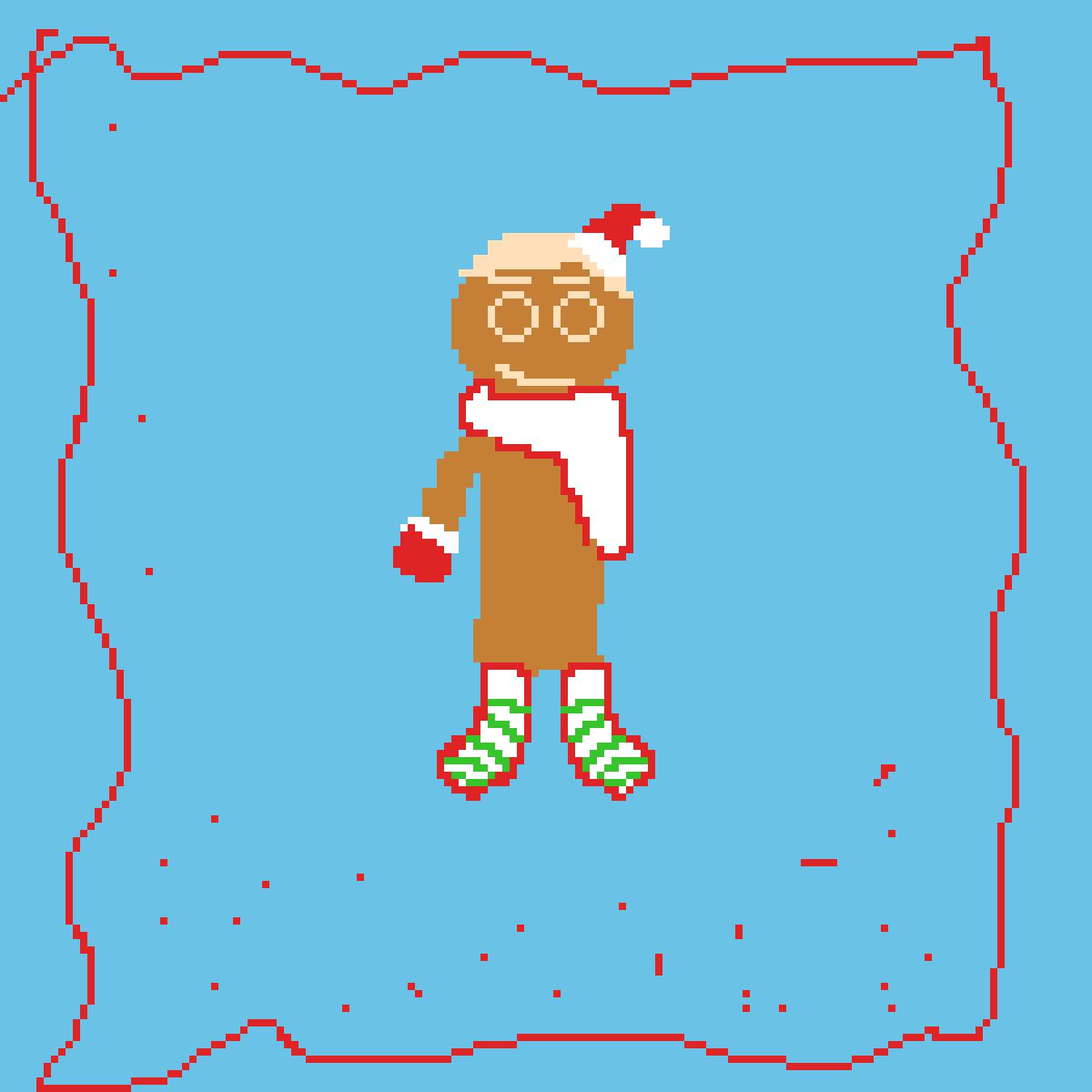 Pixilart - gingerbread by Carspe6079