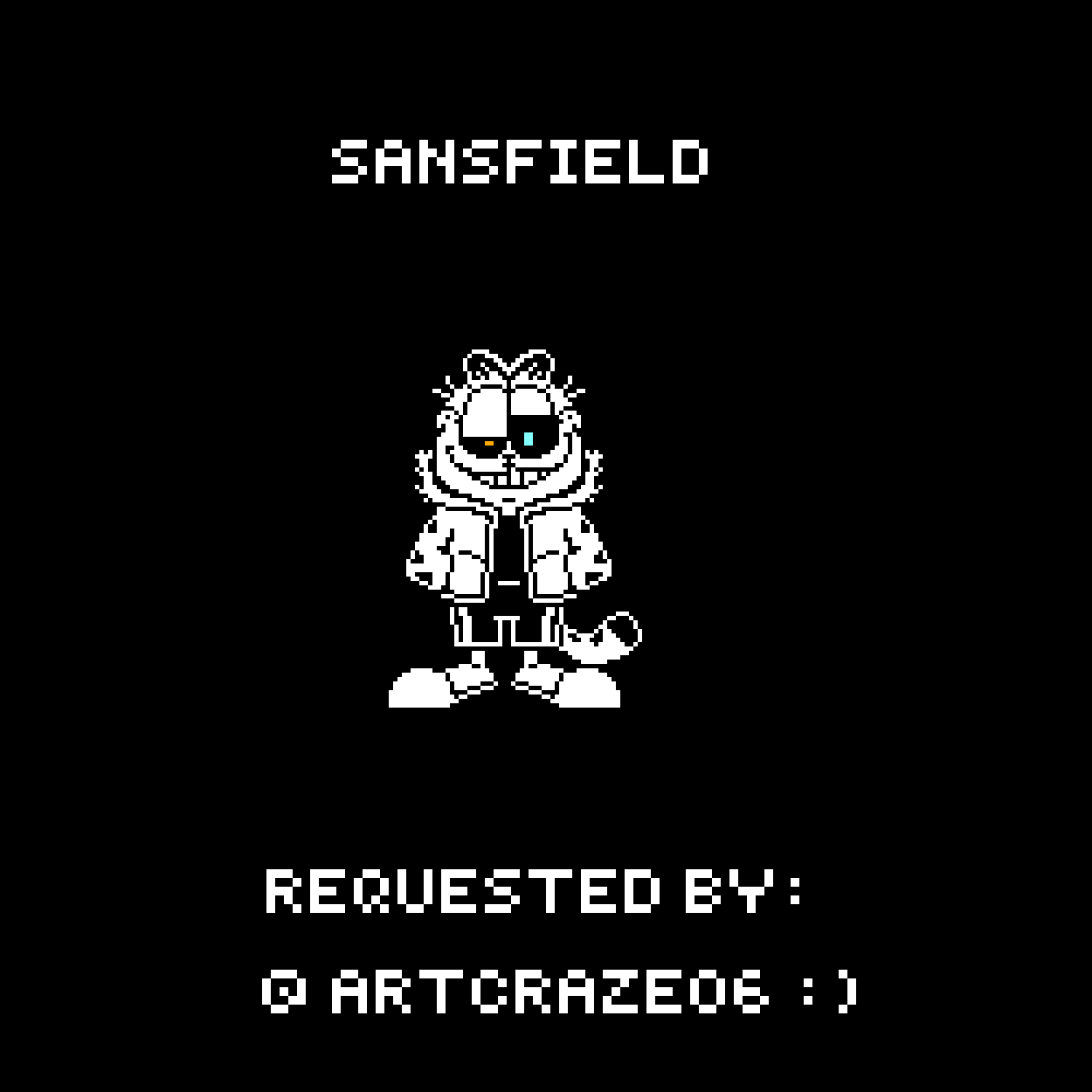 Pixilart - Sansfield by last-pixil-sans