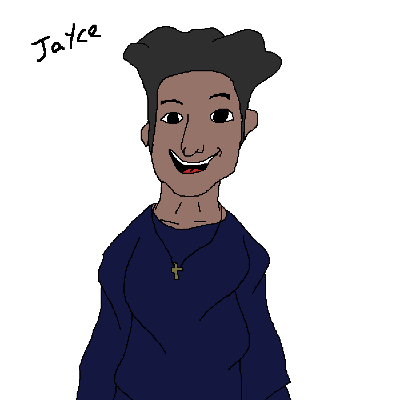 Pixilart - Jayce by Dotsinlines