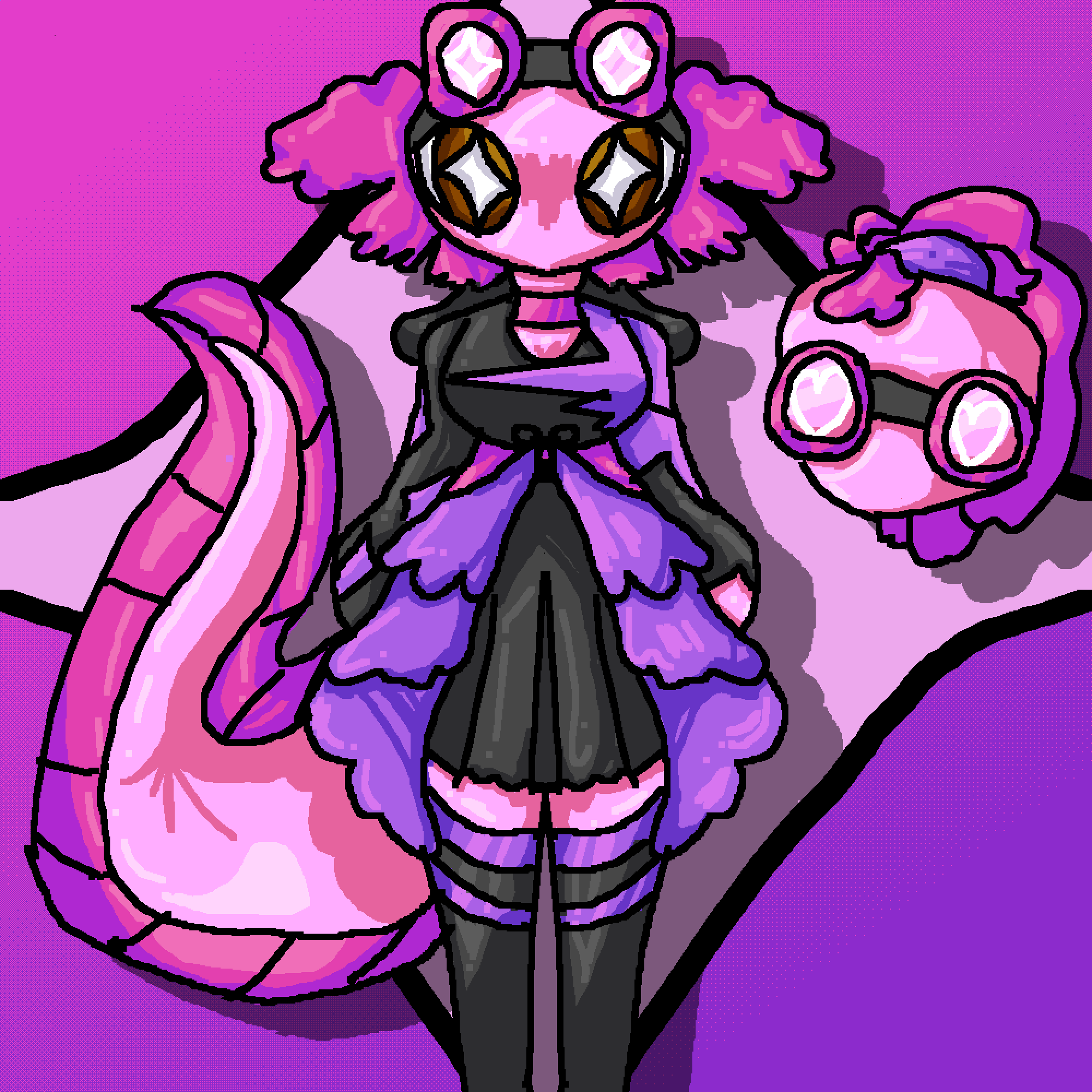 Pixilart - Axolotl Fursona THING!! by LavenderSkye