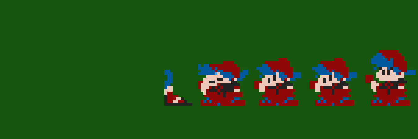 Pixilart - NES BF Sprites wip by XAlexJC
