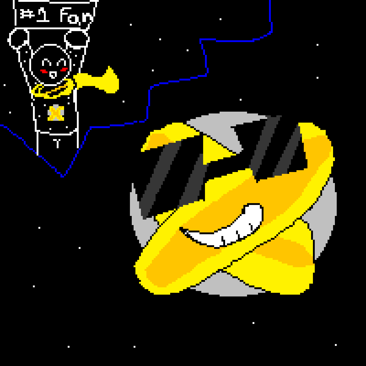 Pixilart - Number 1 fan! by Morethanclassic