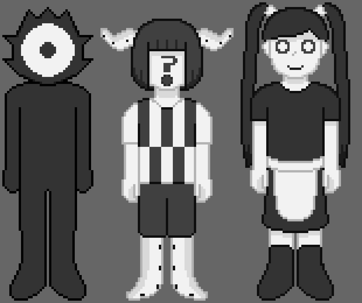 Pixel Art of Omori characters (Help!) - TKOY - OMORI (Video Game ...