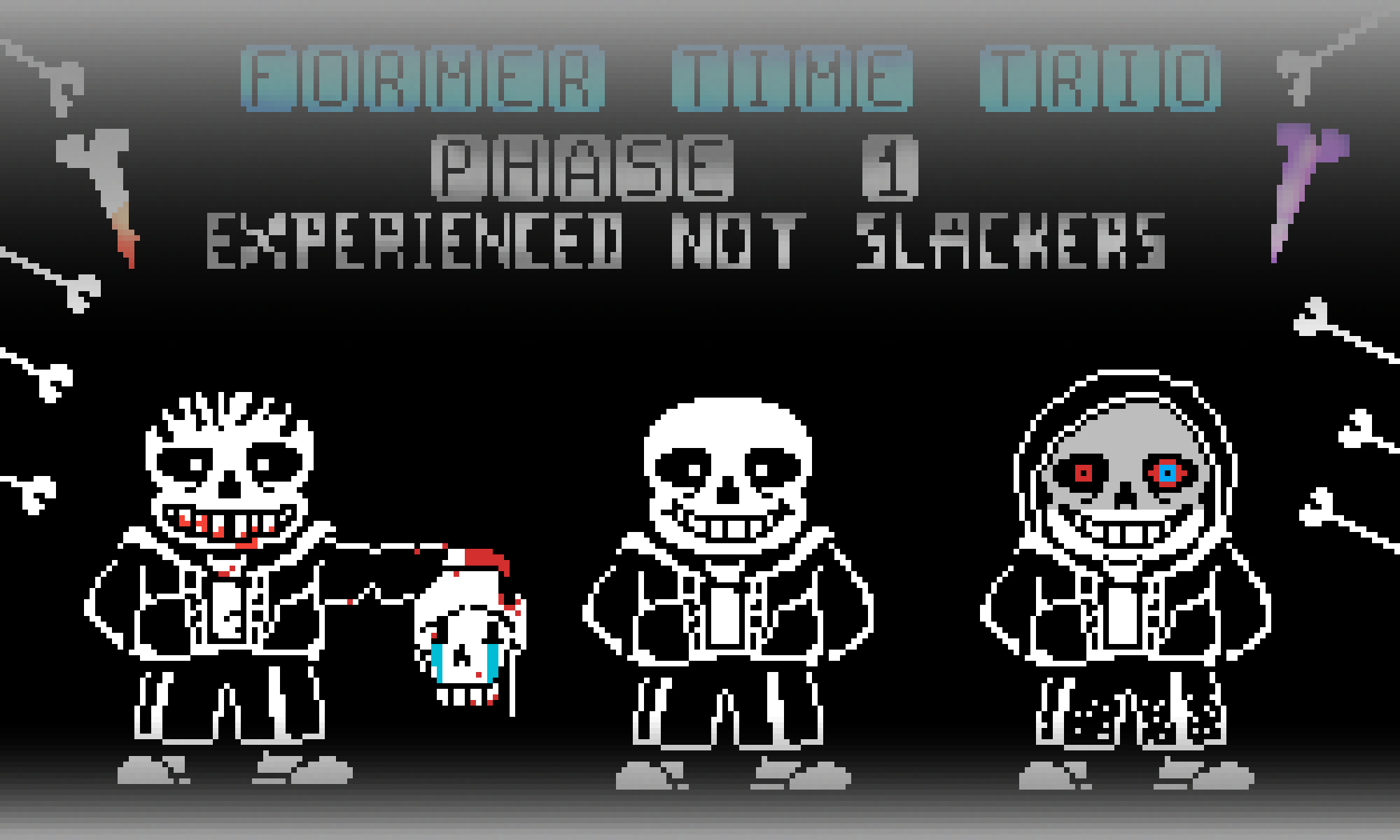 Pixilart - Former time trio by CharaE-Official