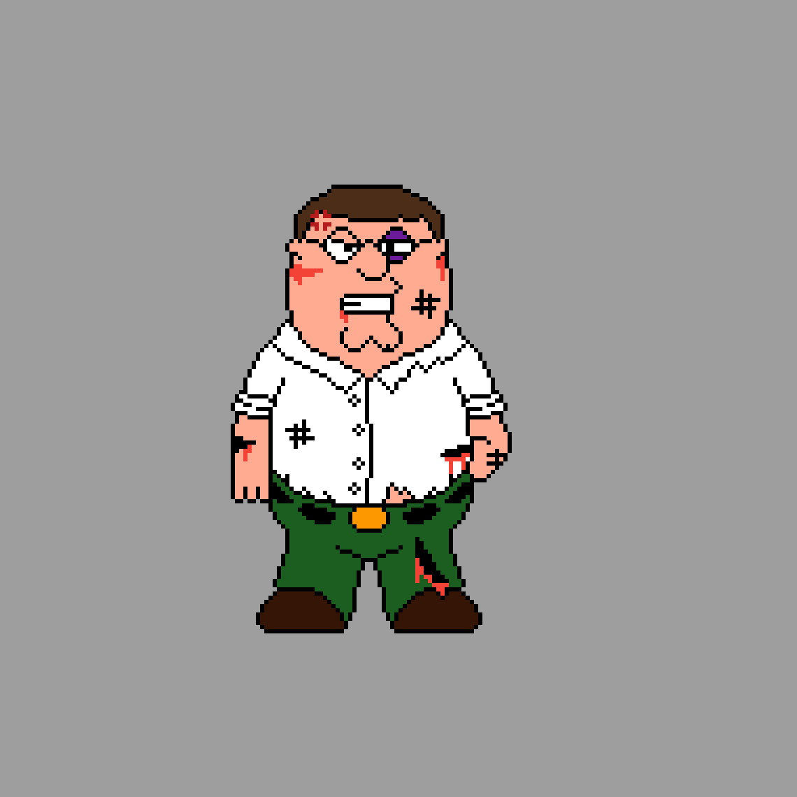 Pixilart - peter idle by pokejan
