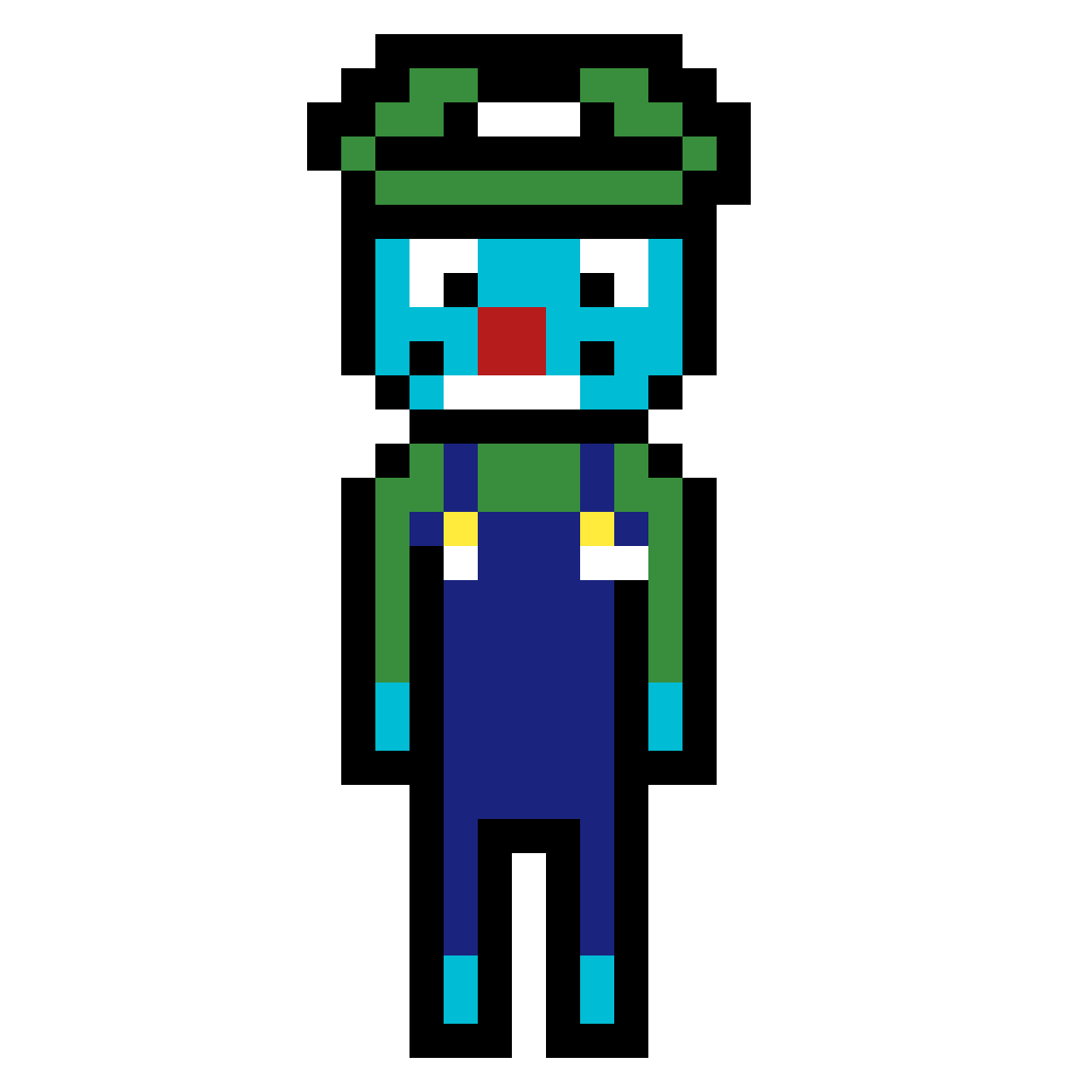 Pixilart - filbo luigi by SuperMarioAttic