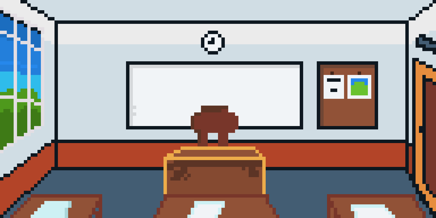 Pixilart - School classroom by IchikoHitori