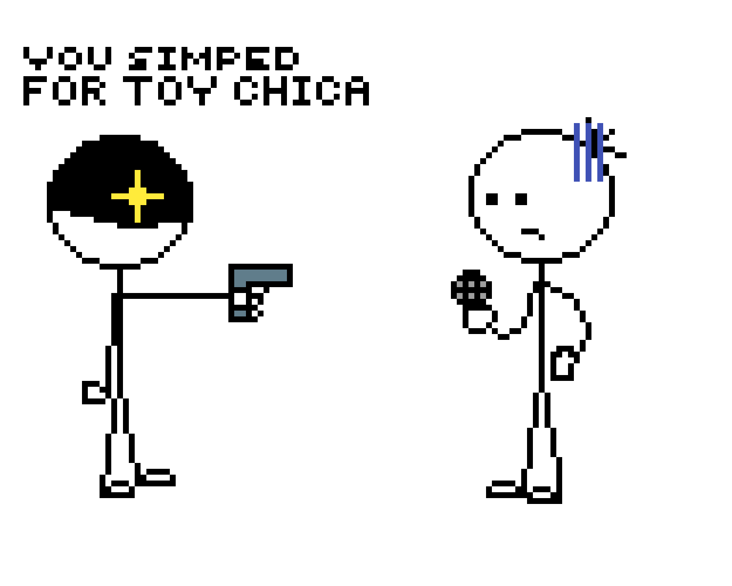 Pixilart - You Simped For Toy Chica by Icetron