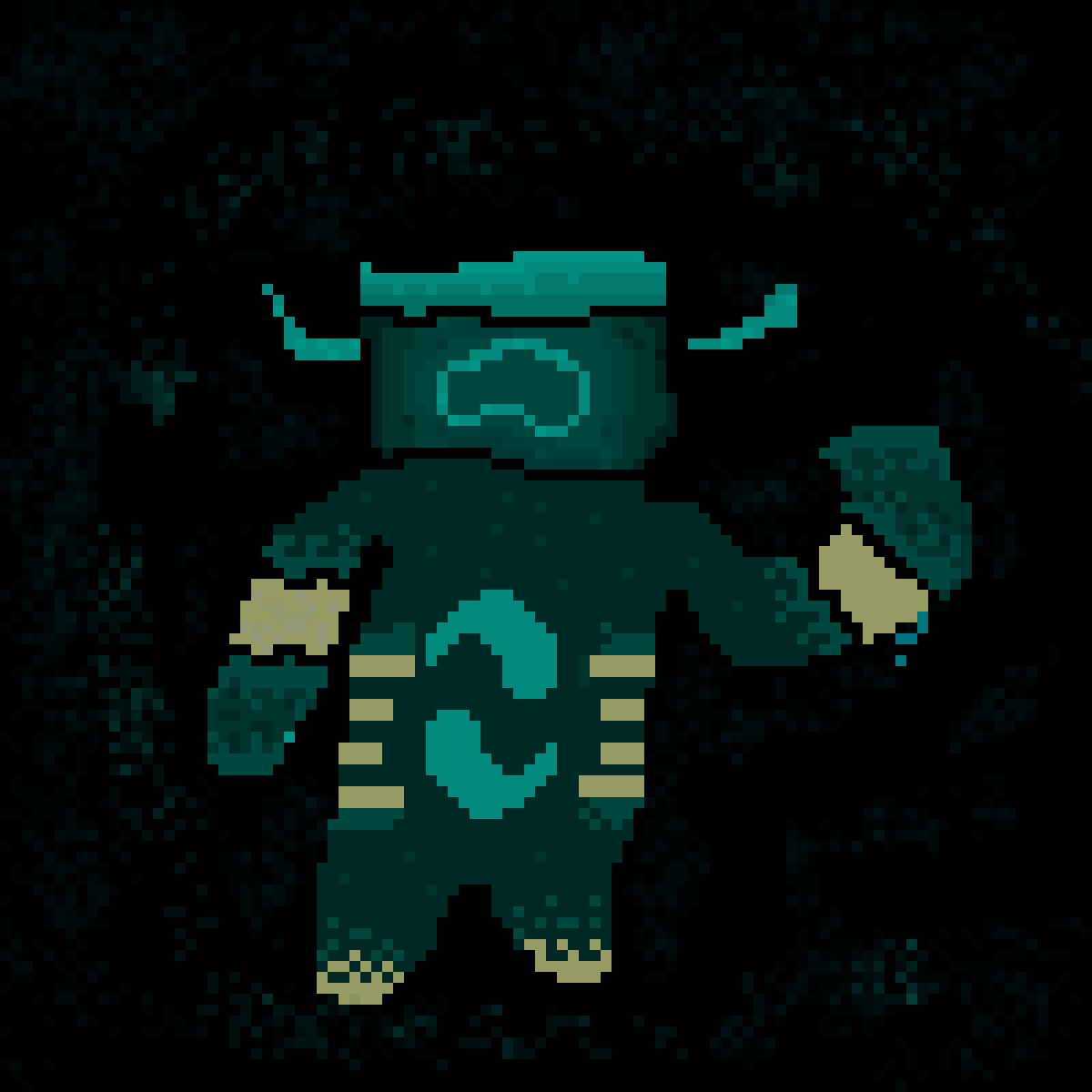 Pixilart - Warden by bdude