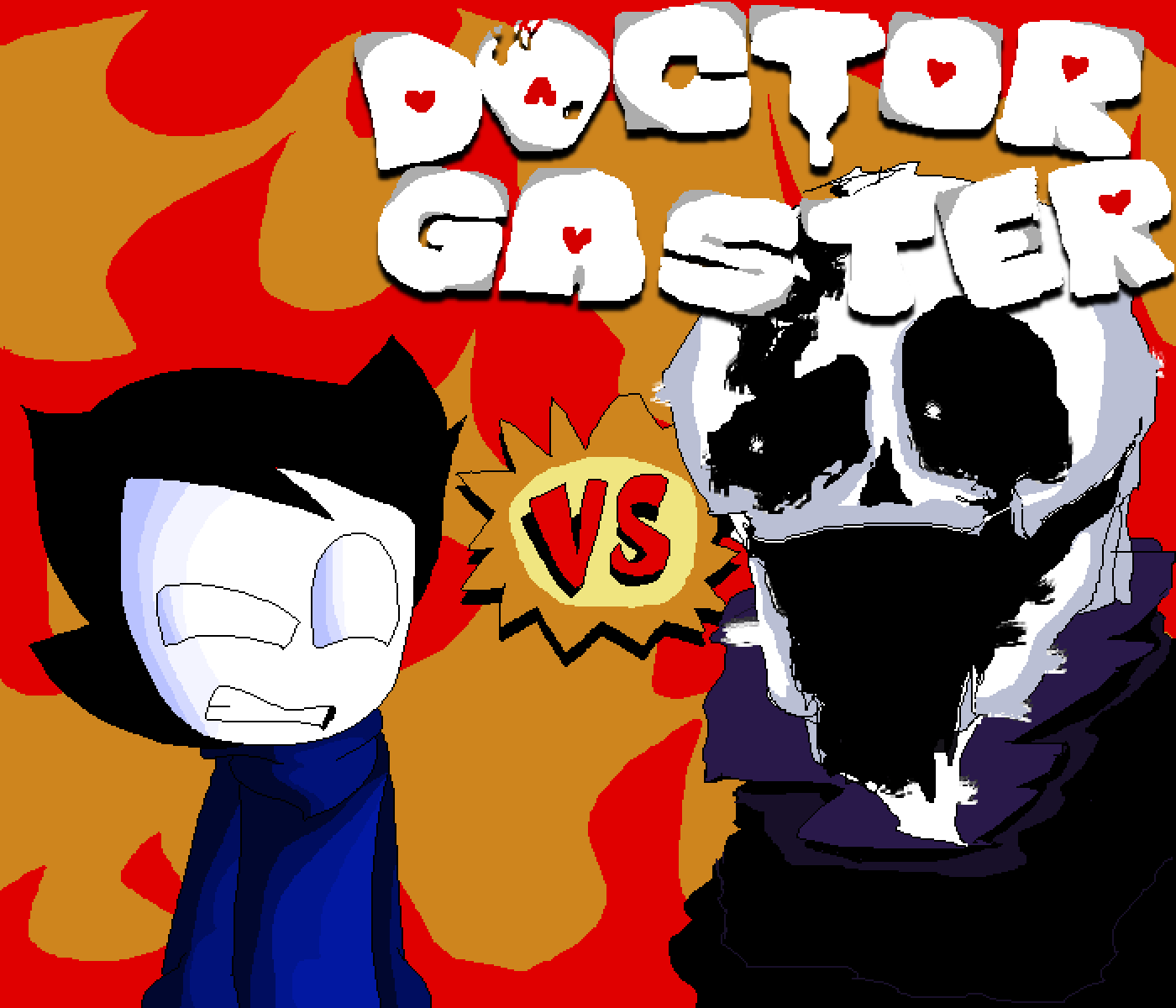 Pixilart - pizza tower boss fight collab w/ gaster by Stratosfear