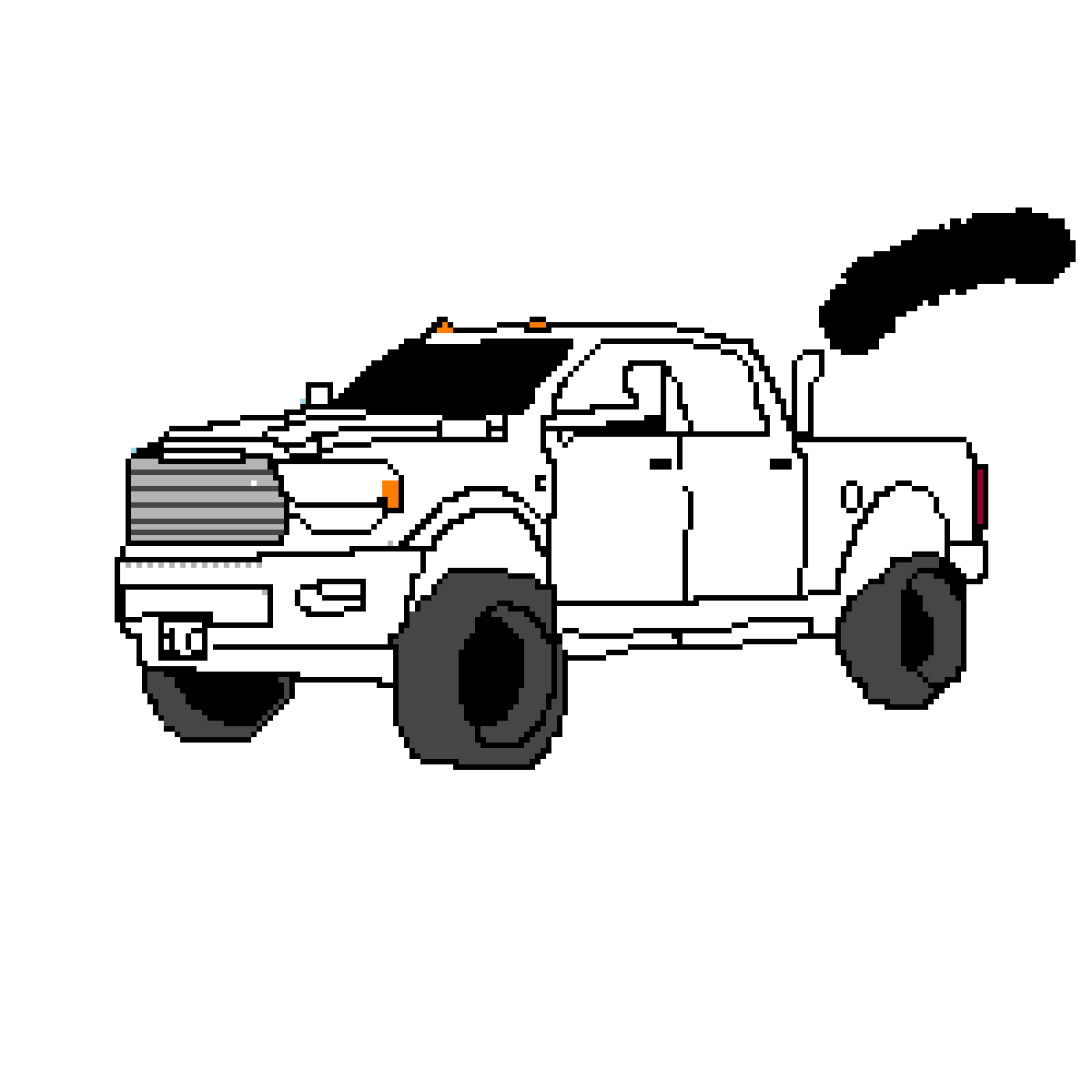 Pixilart - 5 gen cummins base by chofy
