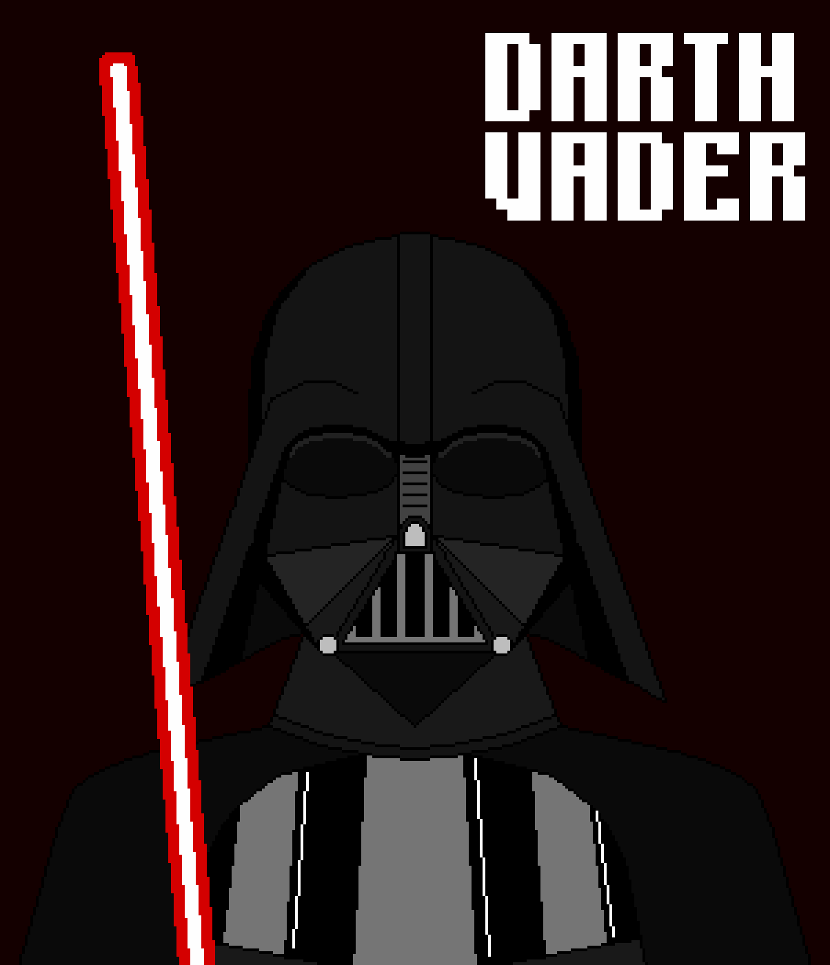 Pixilart - Darth Vader by AhsokaTano999
