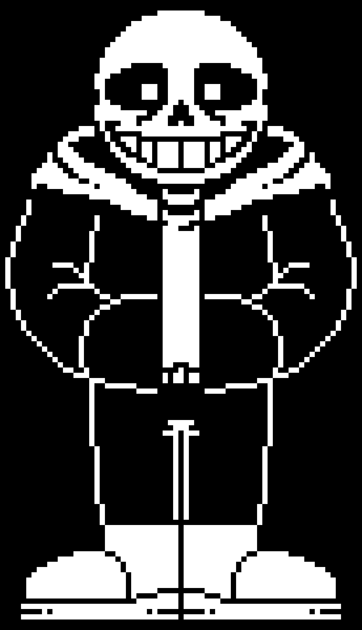 Pixilart - Sans Base by TEAM-USLG