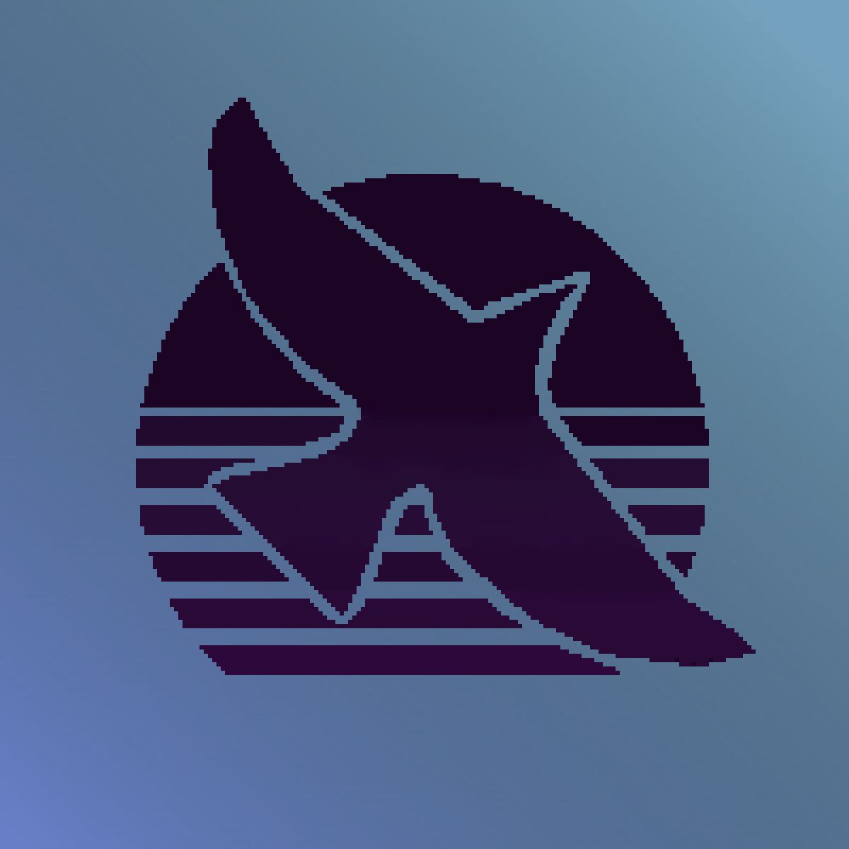 Pixilart - Sunset Starling Logo by Countach84