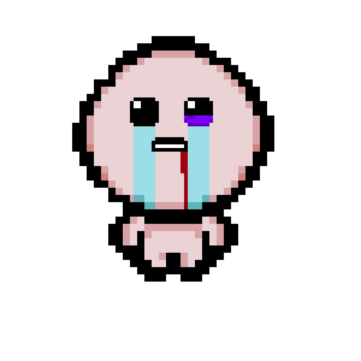 Pixilart - Tainted Isaac by Boiledpotatoes