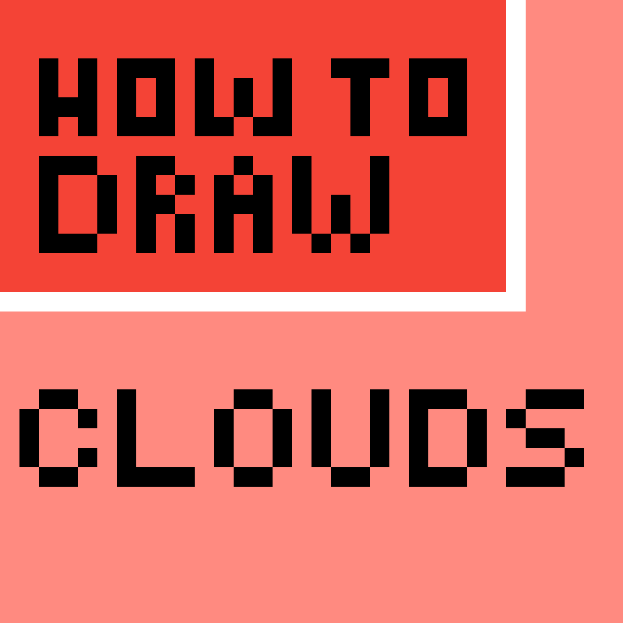 Pixilart - How to draw clouds by krokojoel
