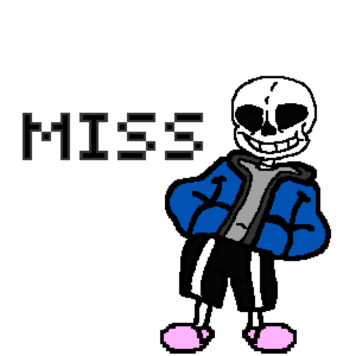 Pixilart - sans death by spoodlythaspoda