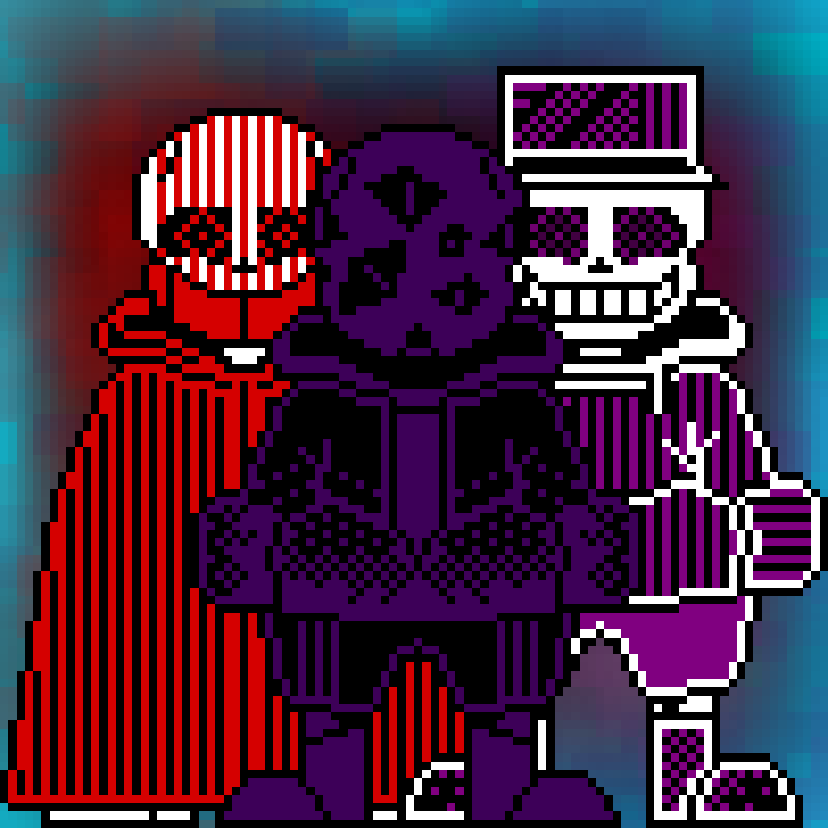 Pixilart - The Weird Deadly Trio by A11ternate