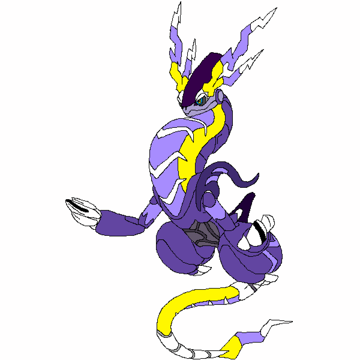 Pixilart - Miraidon by ShinyLugia98