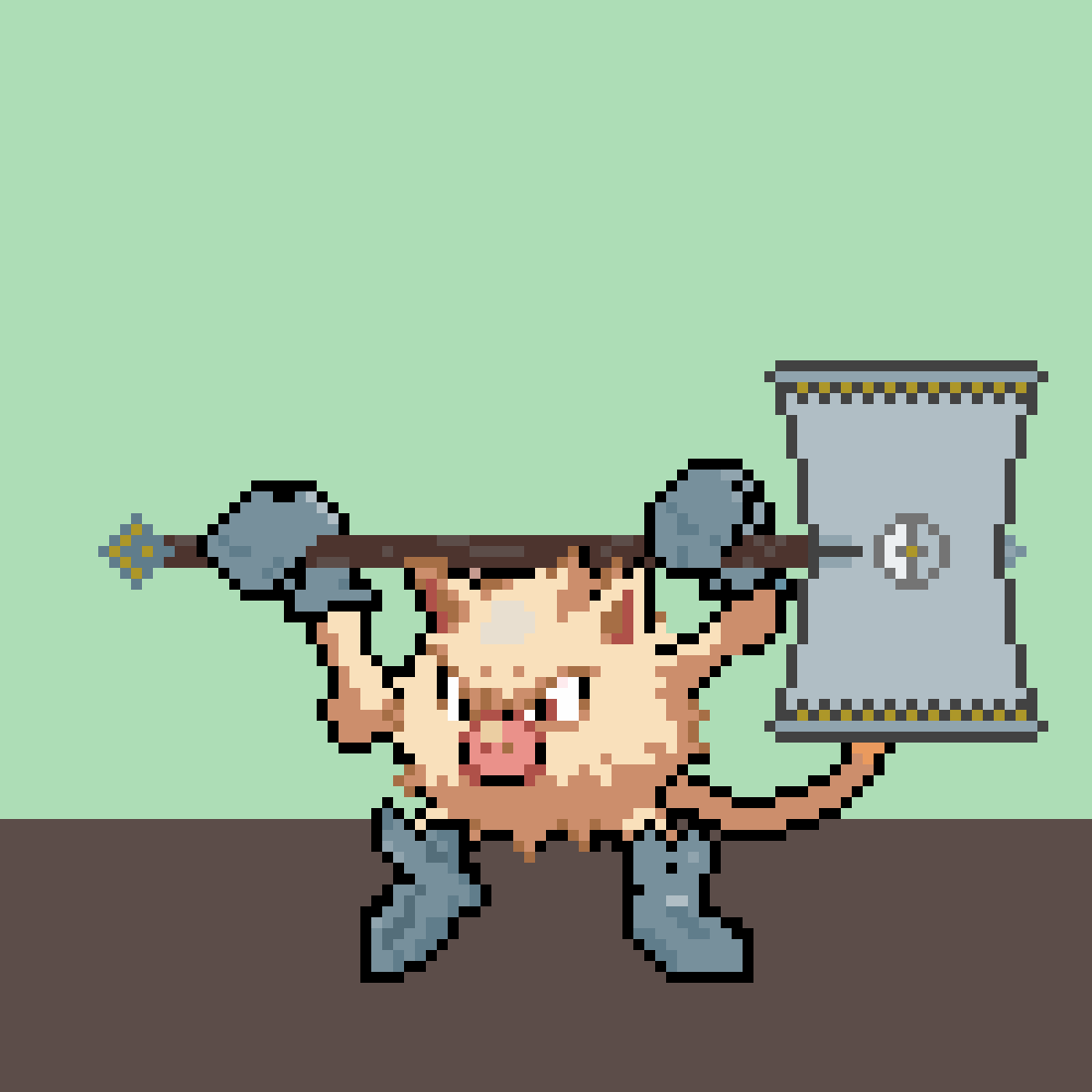 Pixilart - Mankey The Storm Cleric by Dawnshrew