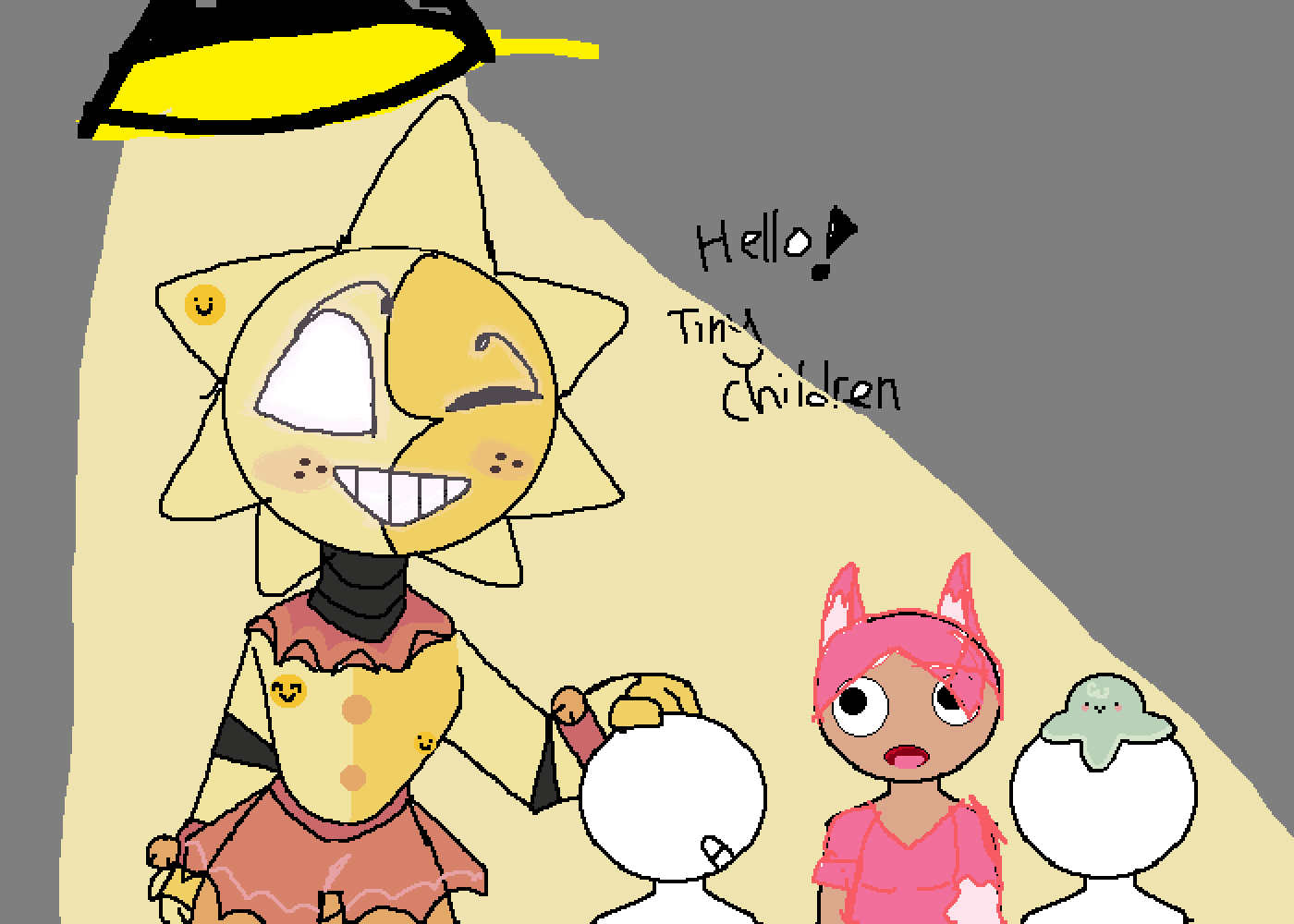 Pixilart Sundrop Collab By Pinkdemongirl
