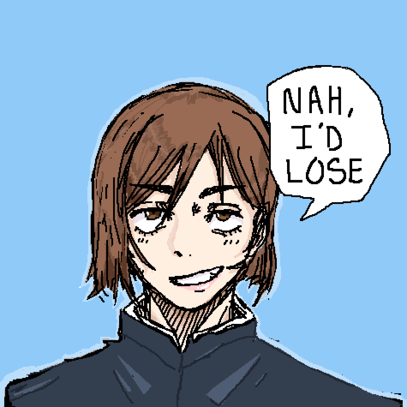 Pixilart - Nah id lose by gabby9999999