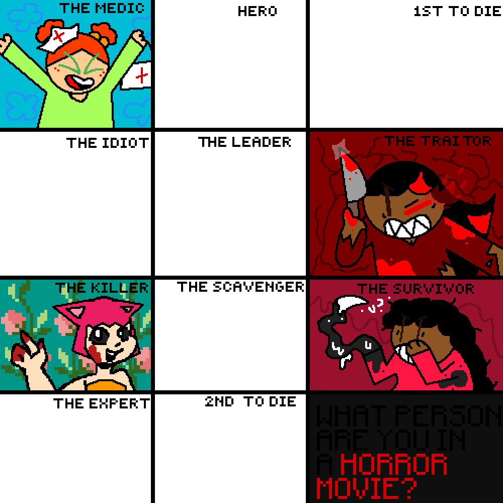 Pixilart - Horror Movie Collab by CottonCandyCat