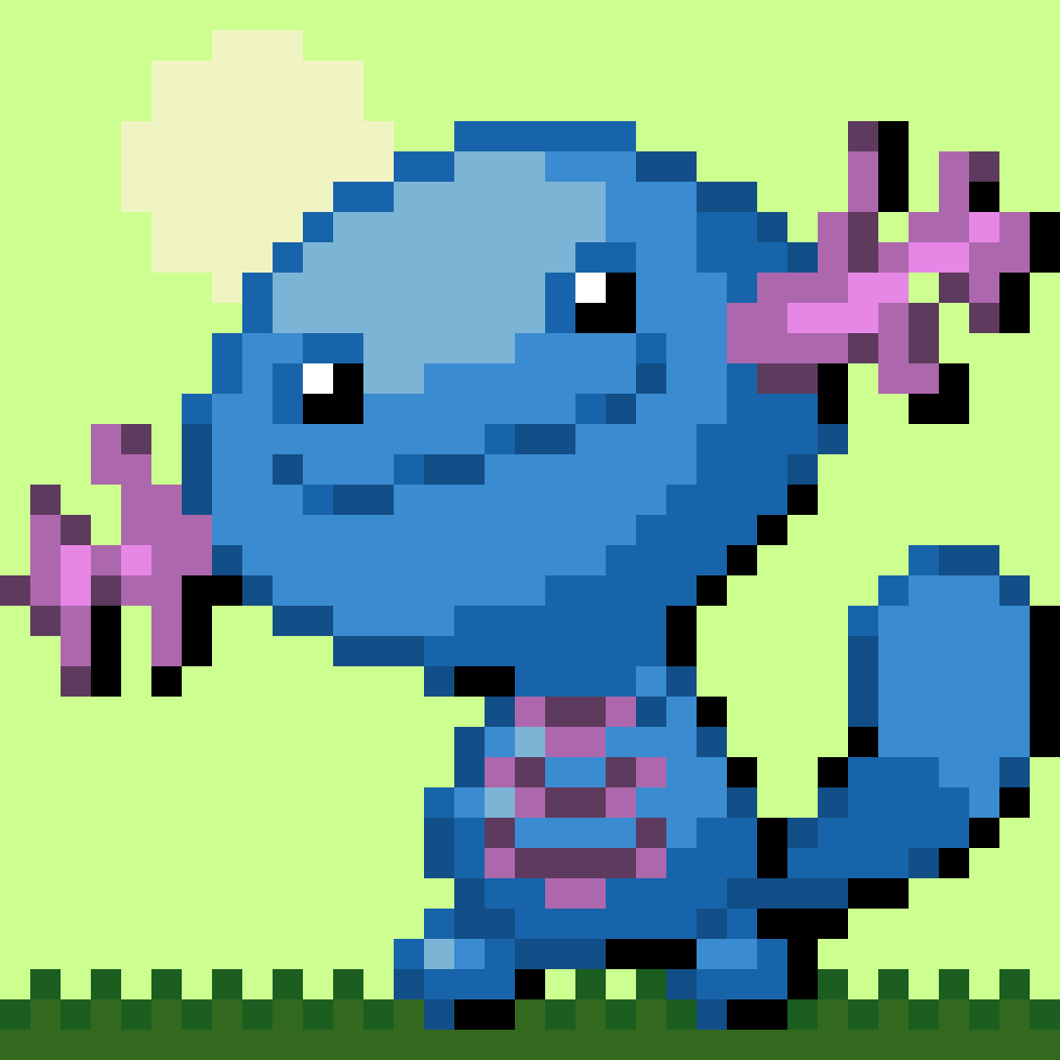 Pixilart - WOOPER by PoleBlobfish