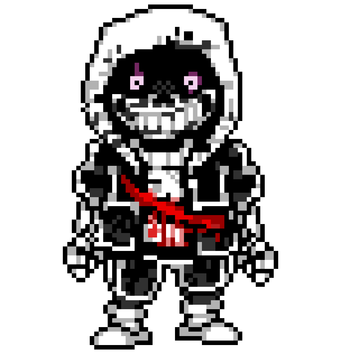 Pixilart - DUST SANS PHASE 3 OFICIAL by TEAM-USLG