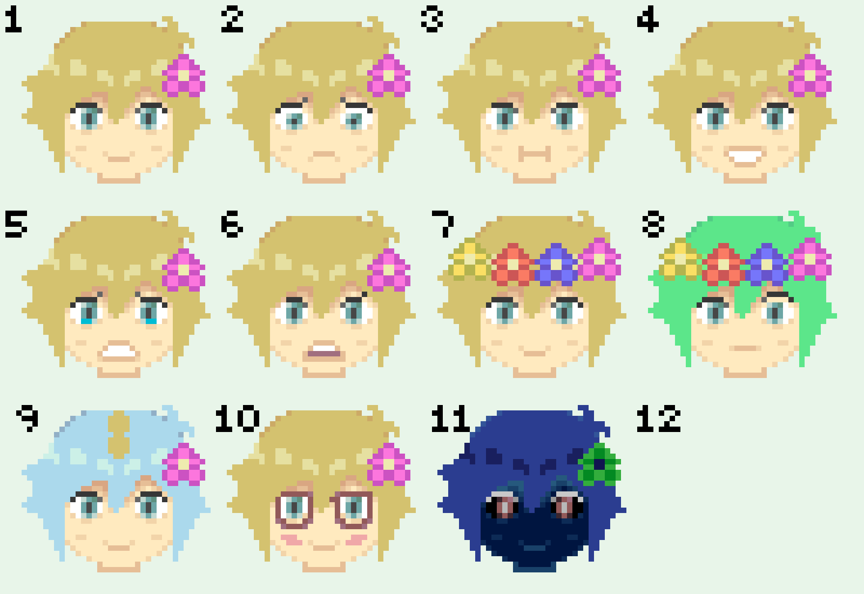 Pixel Art of Omori characters (Help!) - TKOY - OMORI (Video Game ...