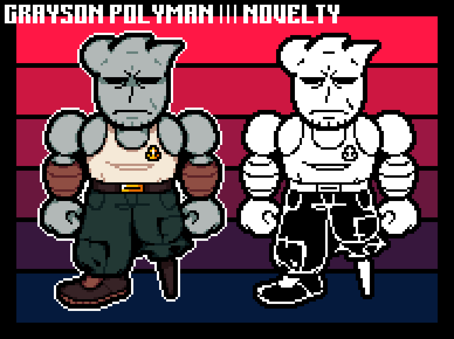 Pixilart - Grayson Polyman /// NOVELTY by SpamD