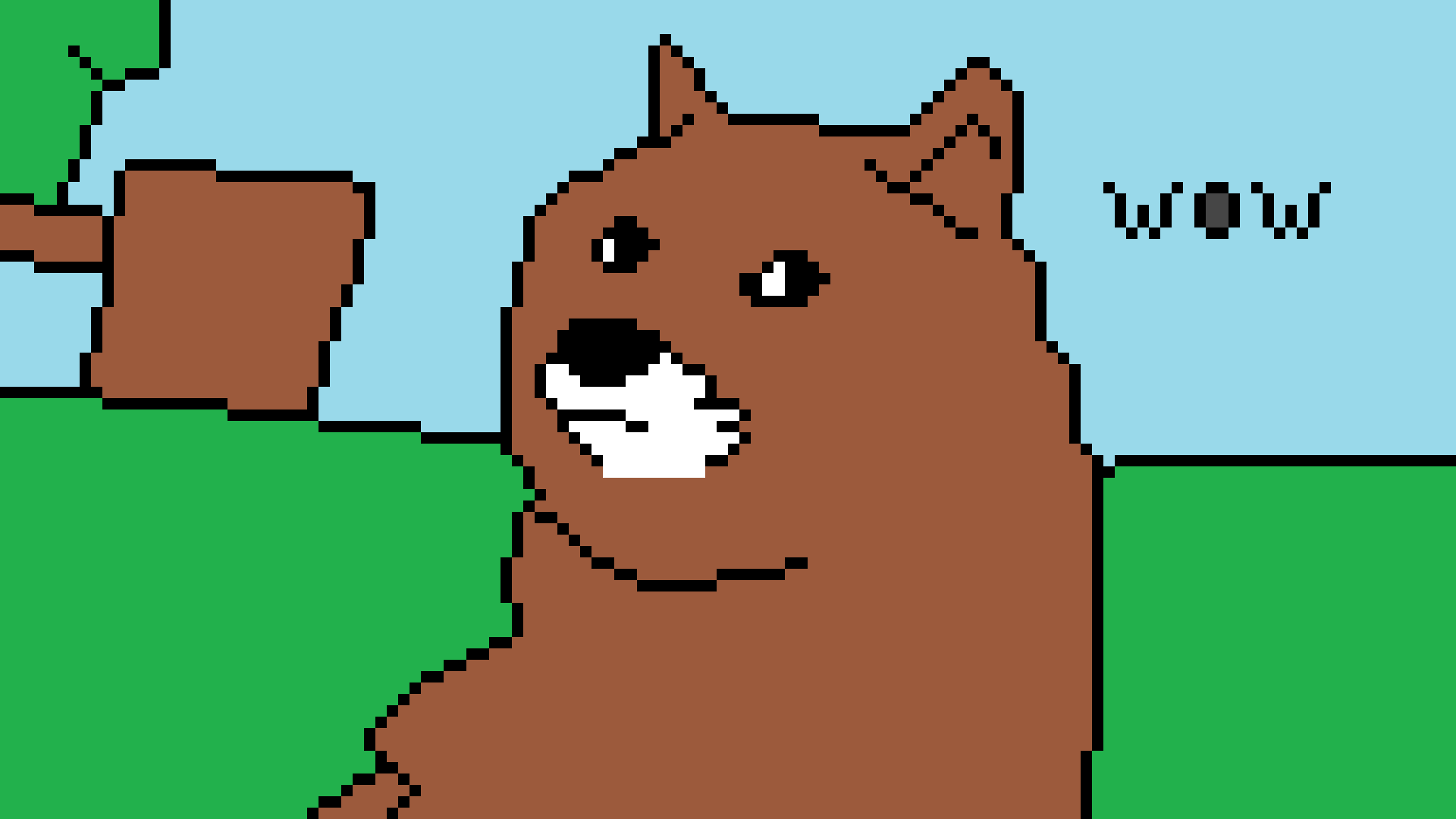 Pixilart - Doge Base by HunkyHuntereli