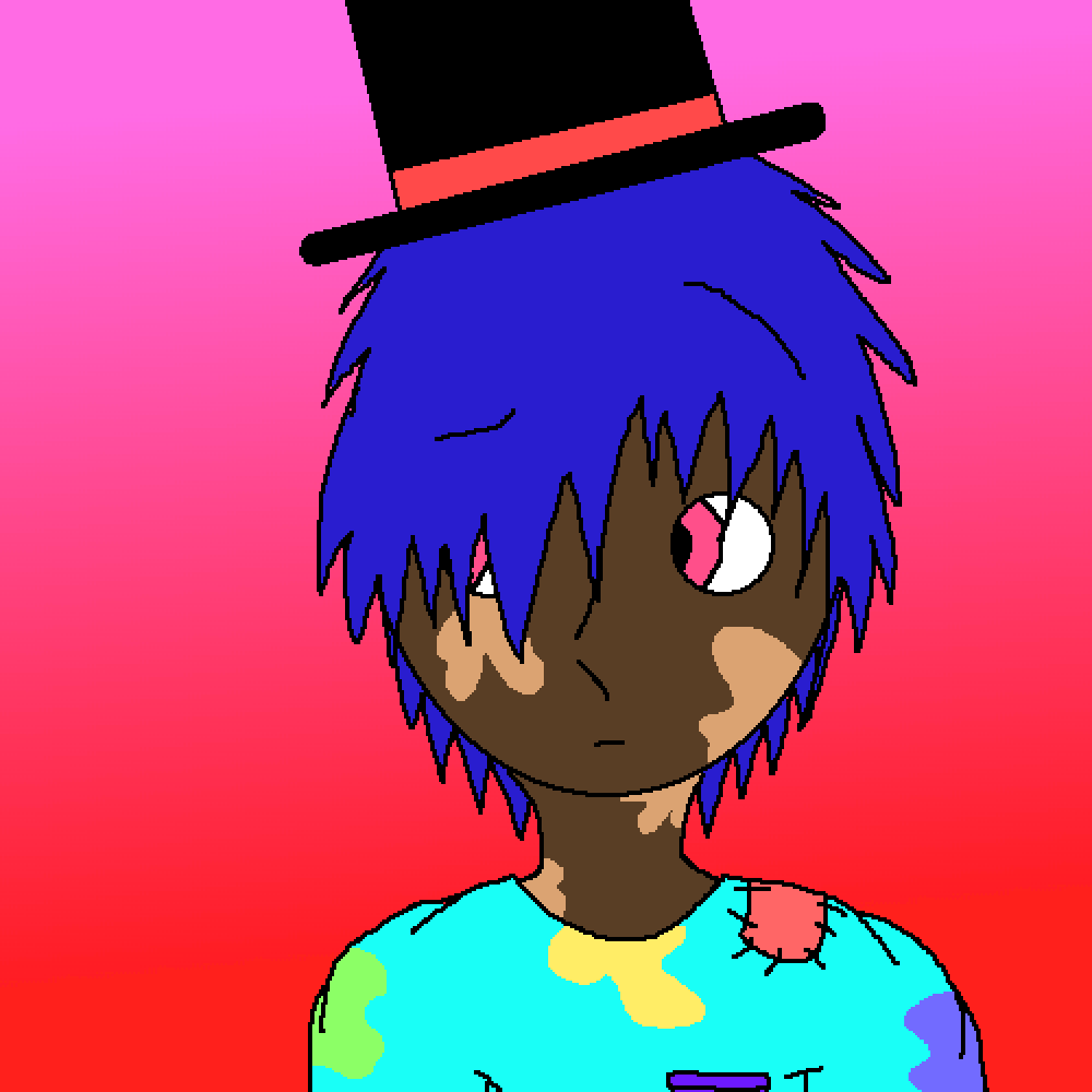 Pixilart - Human Static by happyslenderbro