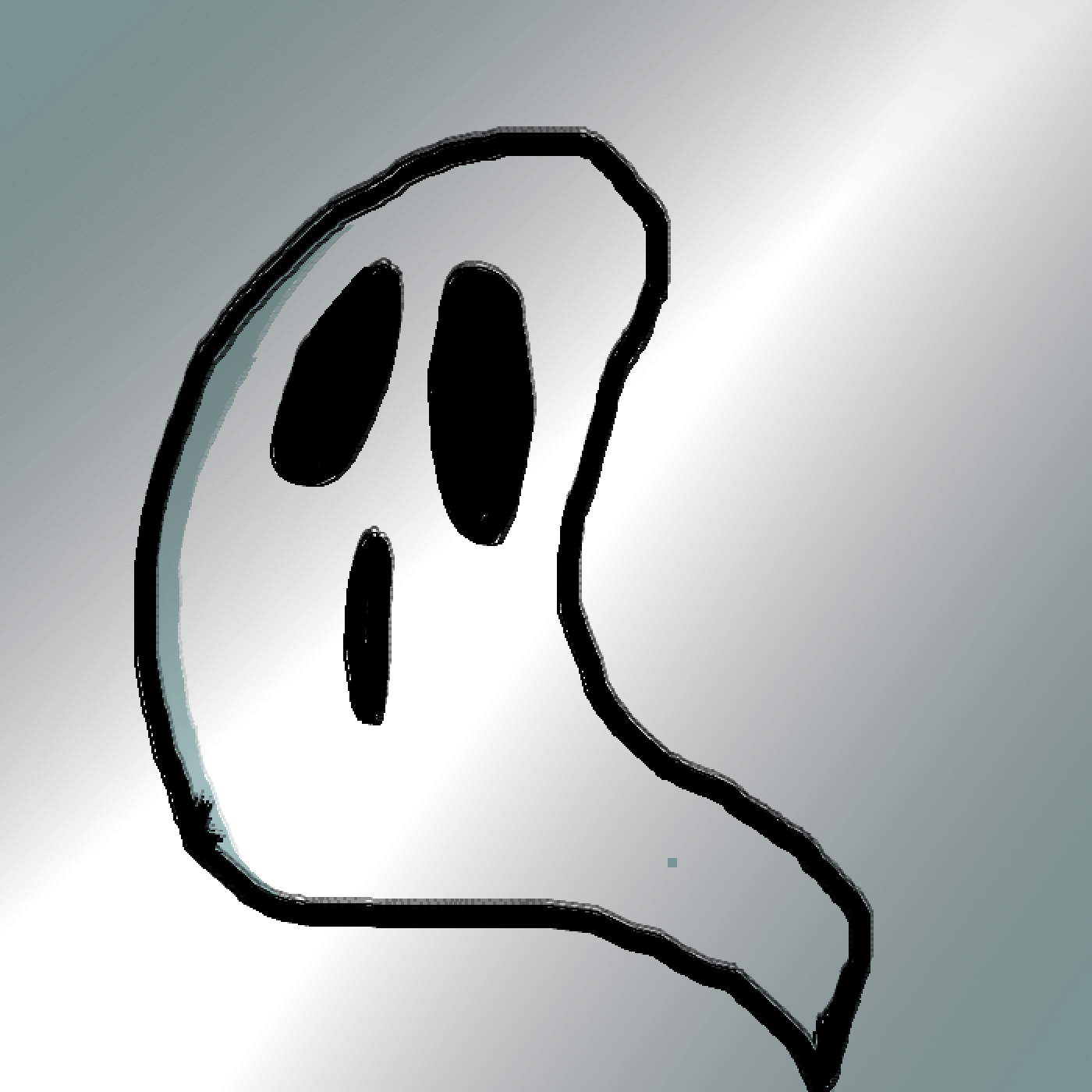 Pixilart - Ghosty-Ghost :) by ArtGamer05