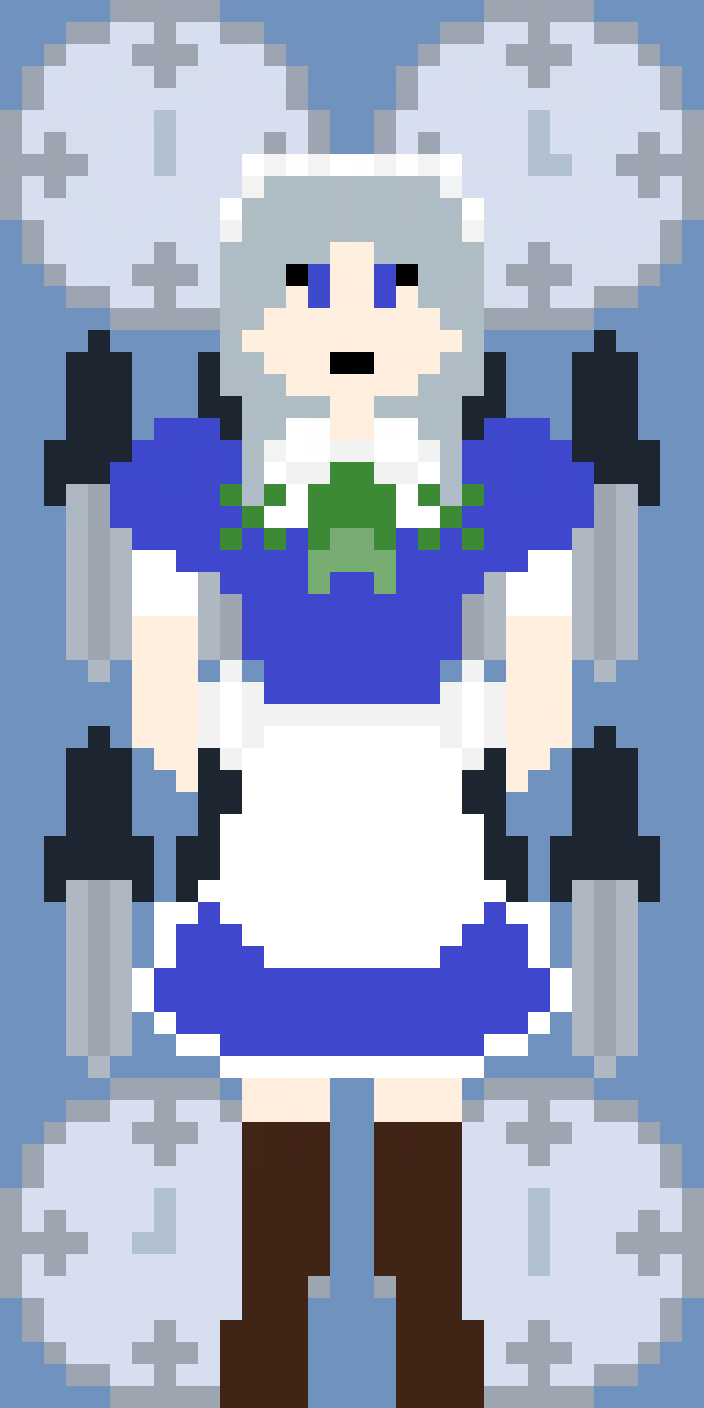 Pixilart - Sakuya Izayoi by LeeCloud27