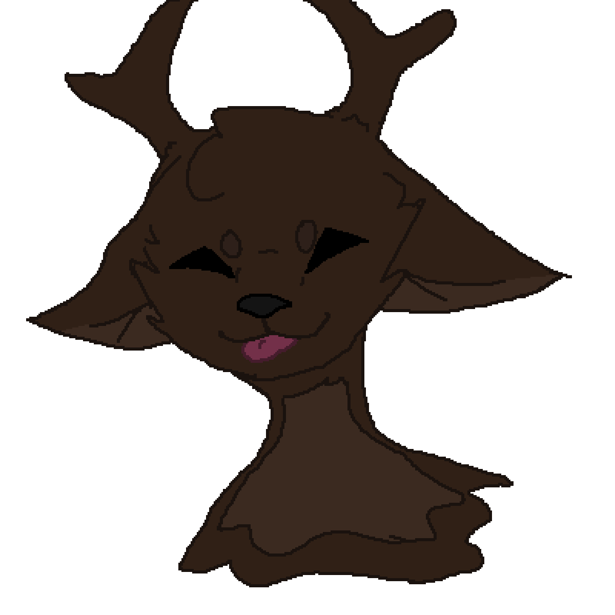 Pixilart - My Deer oc by darkandligueen