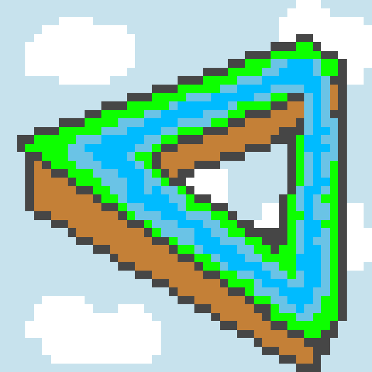 Pixilart - Penrose Triangle Terrain Waterfall [August 20th 2023] by ...