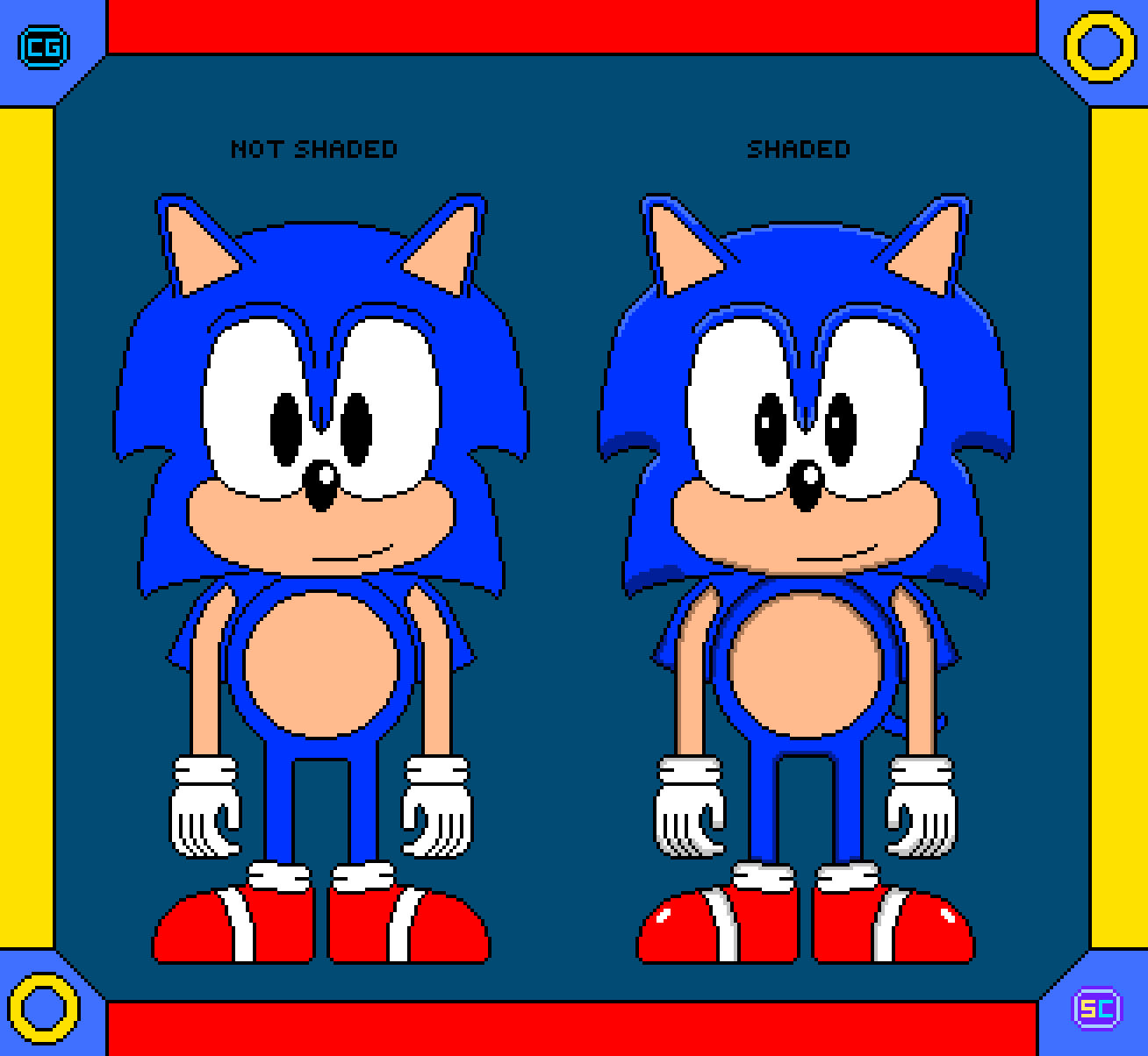Pixilart - Sonic's Full Body by SpongeChris
