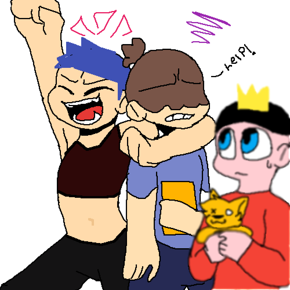 Pixilart - That one trio by SophiesArt