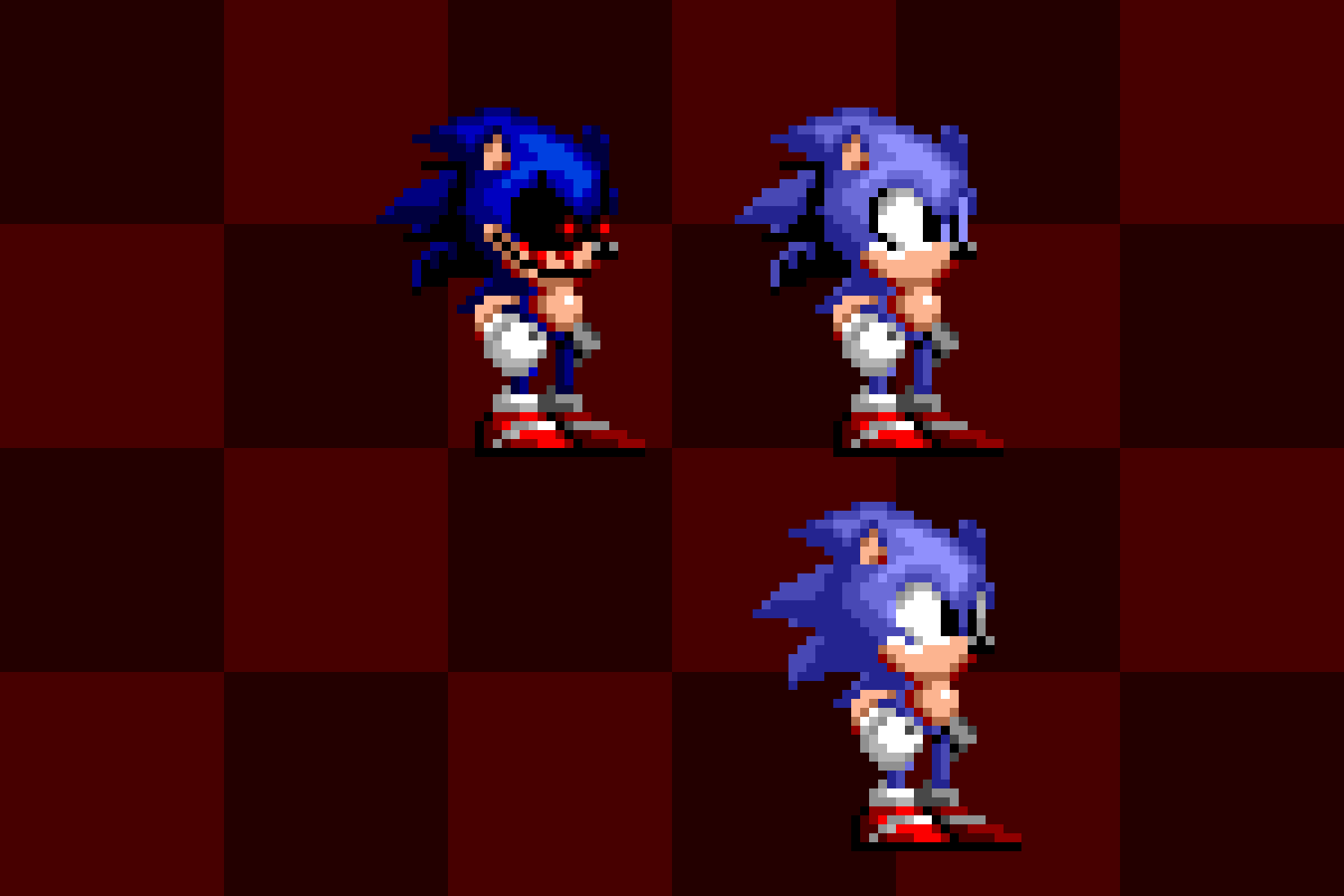 Pixilart - Version of sonic.Exe for FNF EXECUTIONERS HILLS(my mod) by ...