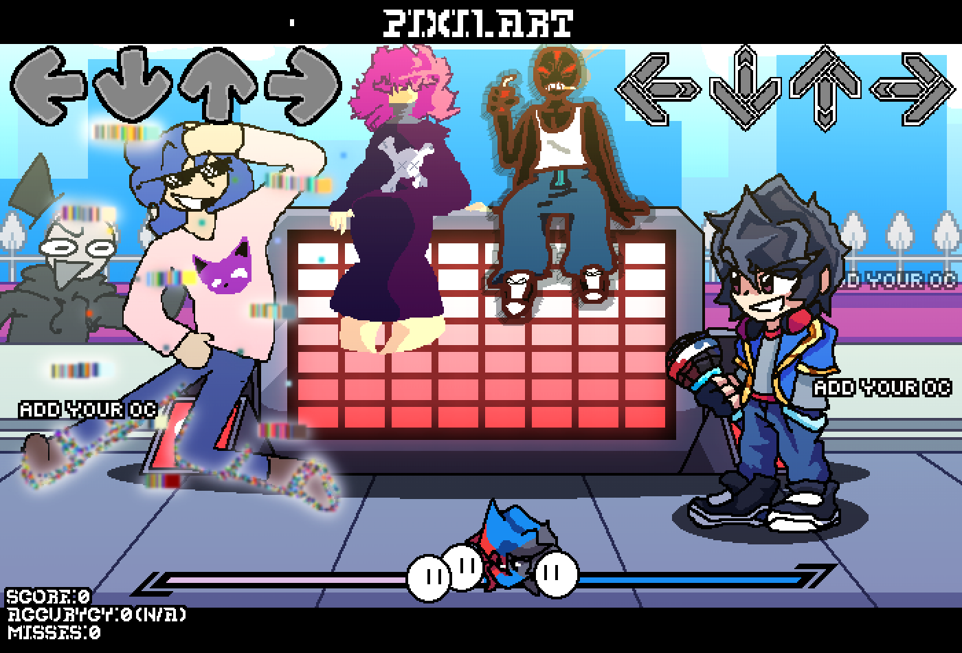 Pixilart - FNF by Antisocial-nerd