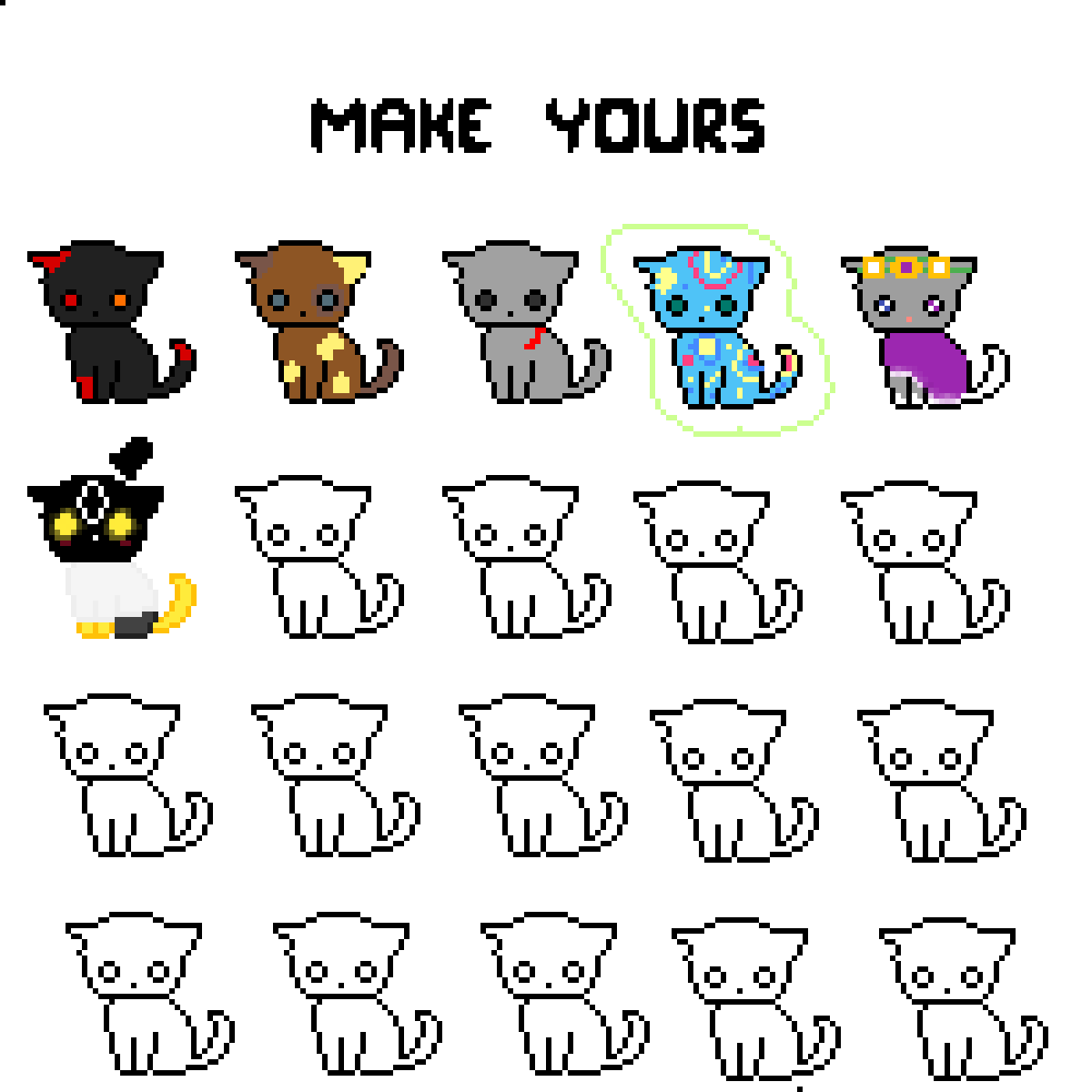 Pixilart - Make a Cat! Collab! (Raven's Revenge on Aidan) by The-Council